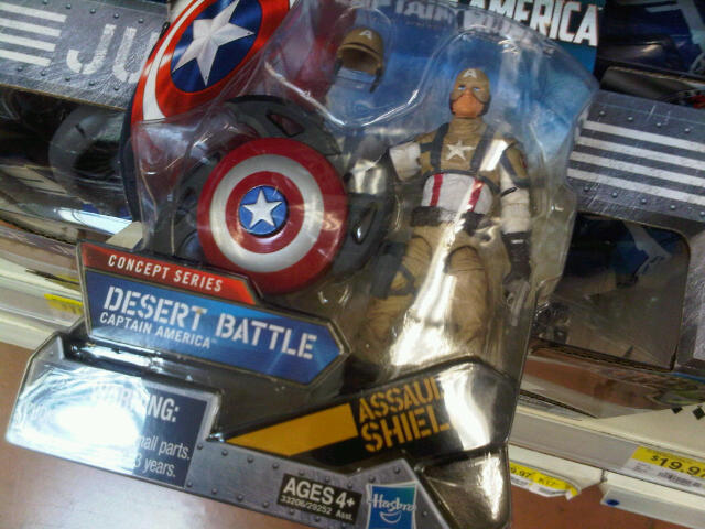 Captain America at Wal-Mart – BattleGrip