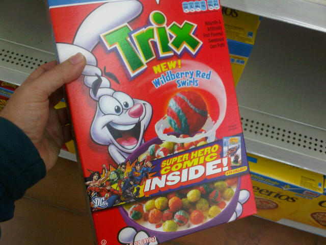 DC Comics Inside Trix Cereal – BattleGrip