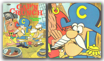 Saturday Morning Cereal Time with the 1968 Cap’n Crunch Coloring Book ...