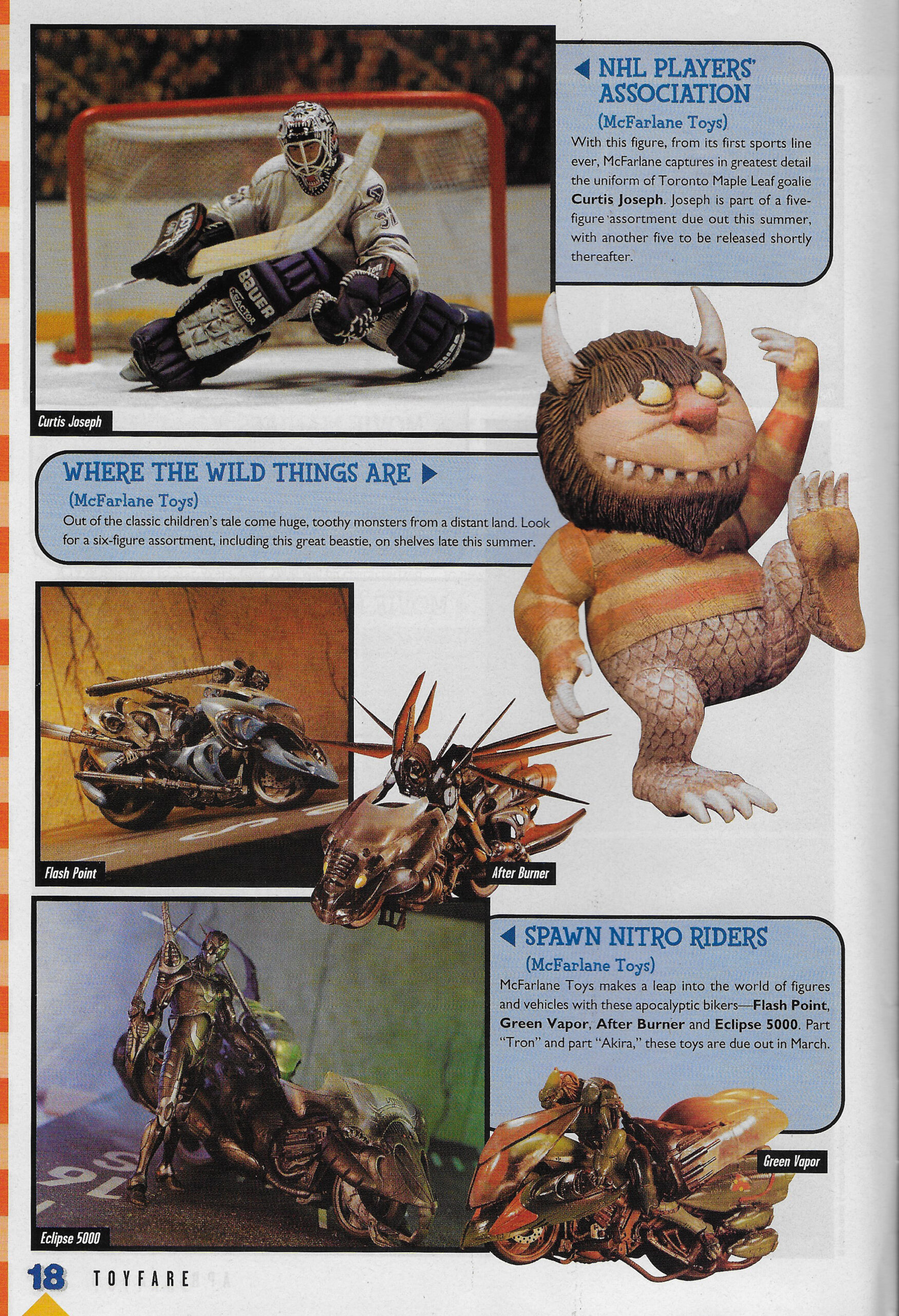 Spawn Nitro Riders in Toyfare Magazine in April, 2000 – BattleGrip