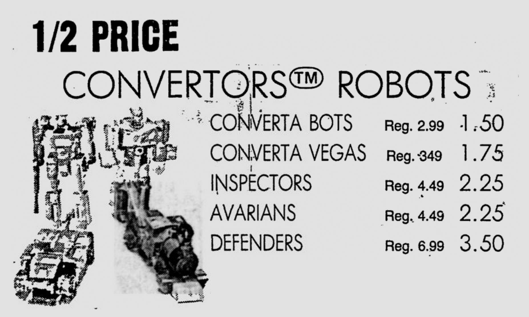 Convertors Robots in December, 1985 – BattleGrip