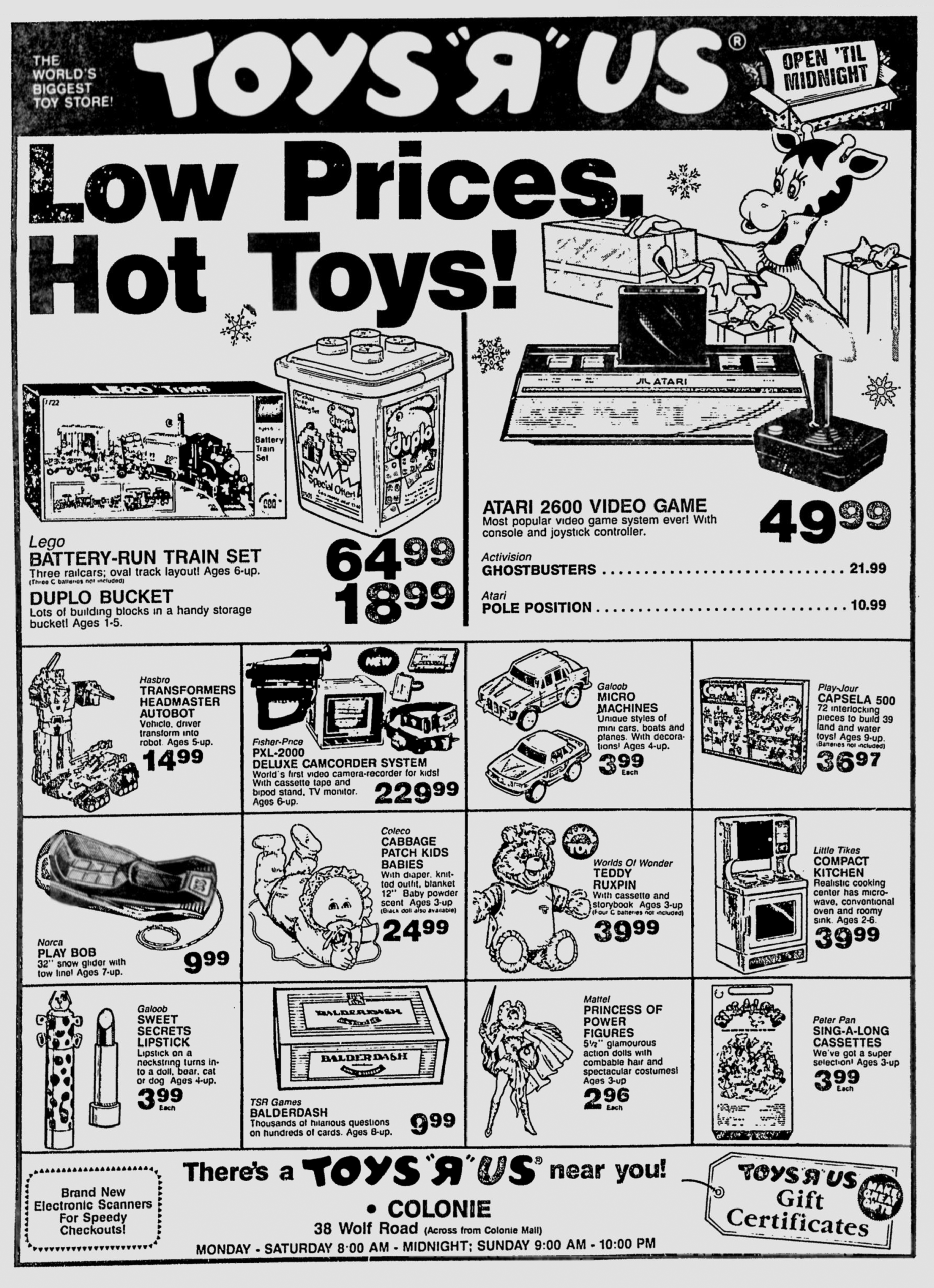 Transformers Hardhead Advertisement from 1987 – BattleGrip