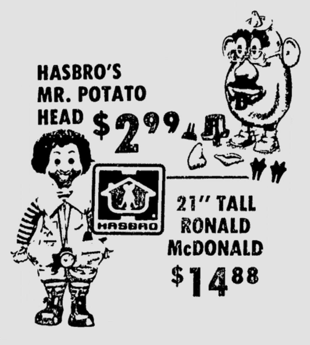 Hasbro Mr. Potato Head and Ronald McDonald – BattleGrip