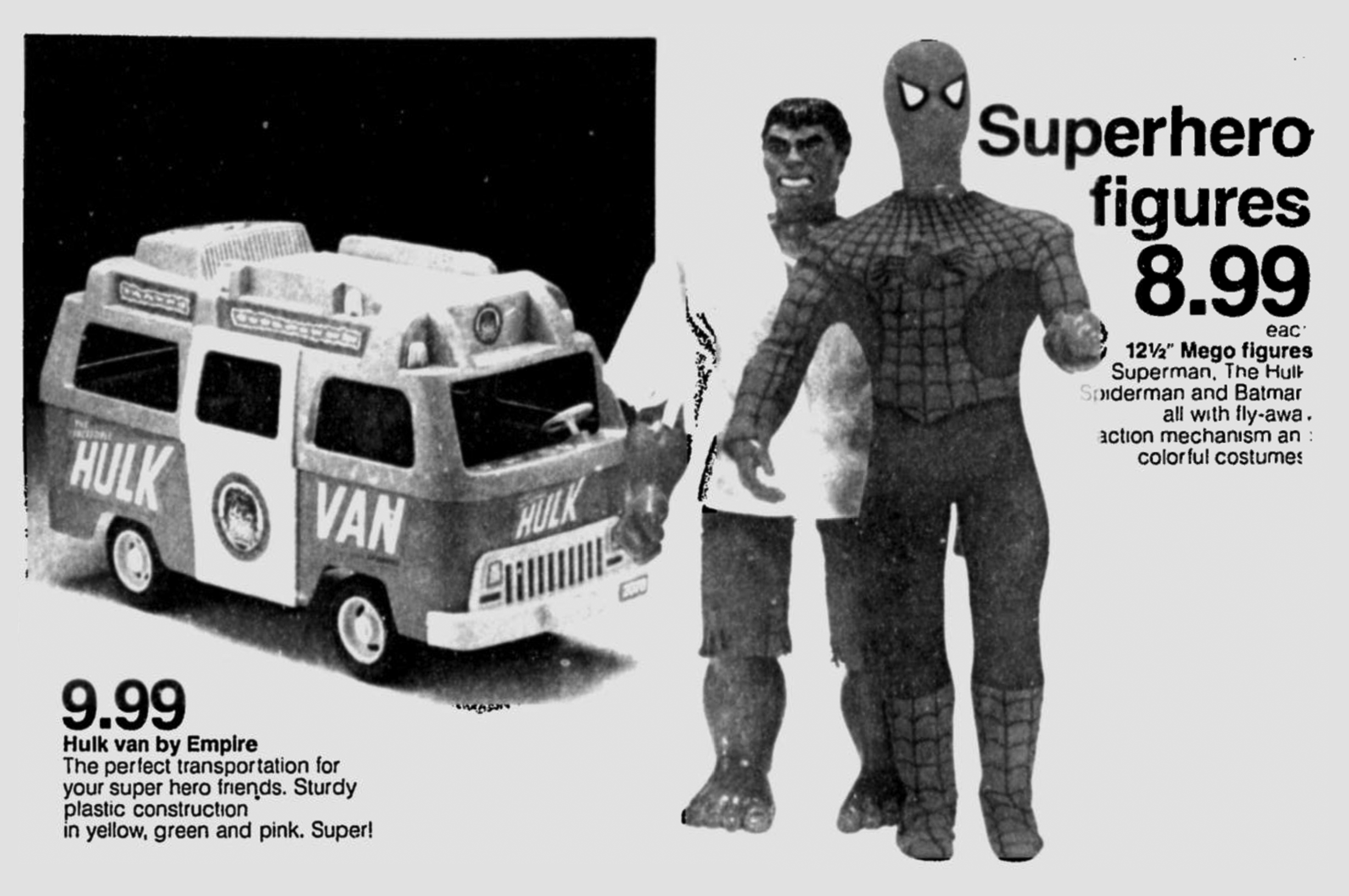 Mego Superhero 12-Inch Figures and Empire Toys’ Hulk Van – BattleGrip