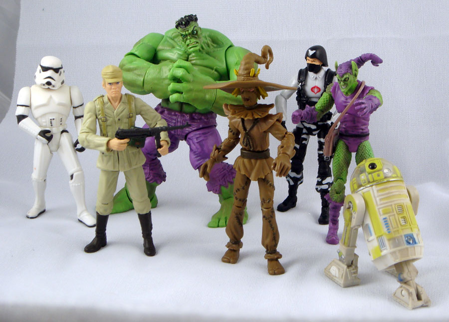 Marvel Universe Size Comparison to Other 3.75-inch Figures – BattleGrip