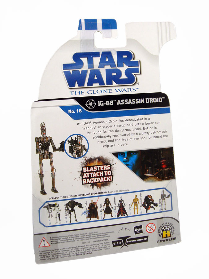 Review – Star Wars “The Clone Wars” IG-86 Assassin Droid – BattleGrip