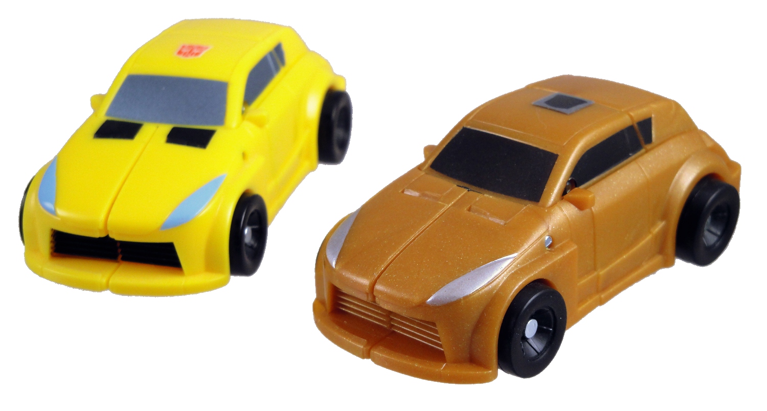 Review – Transformers Reveal the Shield Gold Bumblebee – BattleGrip